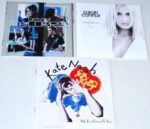collection 3CD's - Sarah Connor & Kate Nash, the Corrs (Gebraucht) in ...