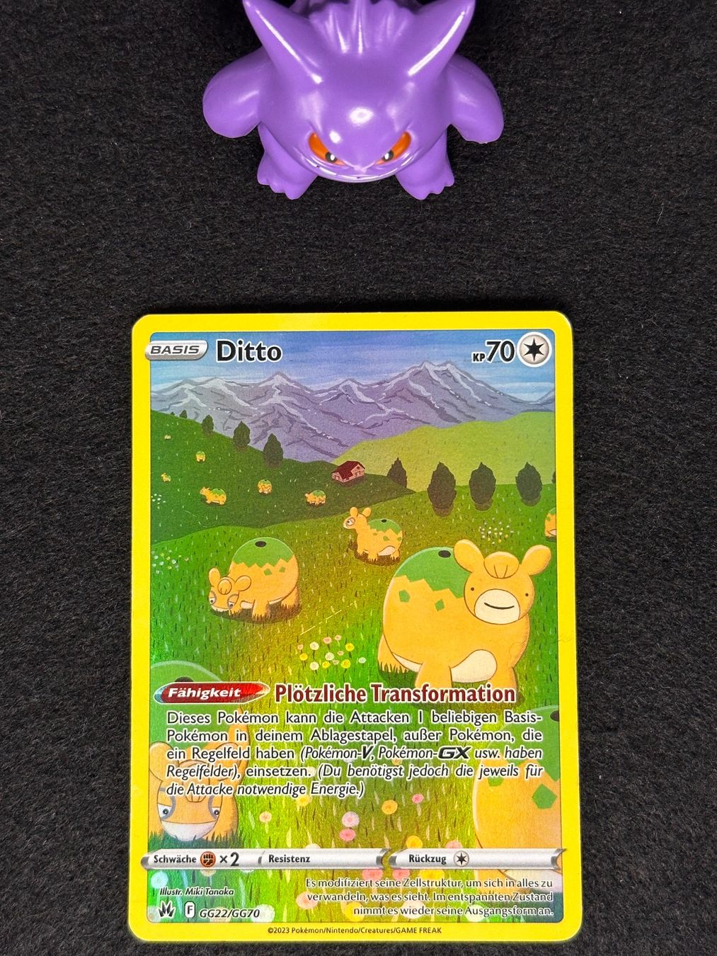 Pokémon Zenit der Könige - Ditto CRZ GG22 DE 🔴2 (Gebraucht) in ...