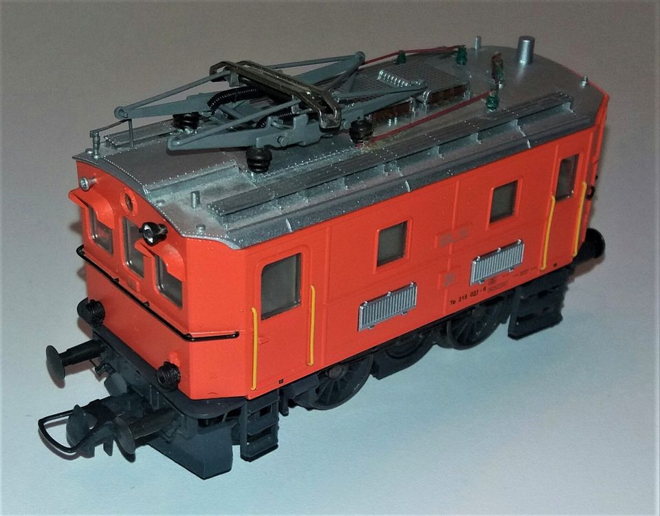 BRAWA H0 - Rangierlokomotive Te 215 BLS - Gleichstrom (Gebraucht) in ...