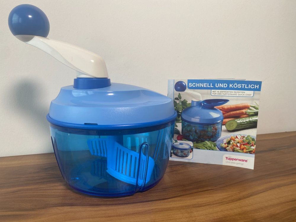 Tupperware Handmixer blau mit Rezeptbuch | Kaufen auf Ricardo
