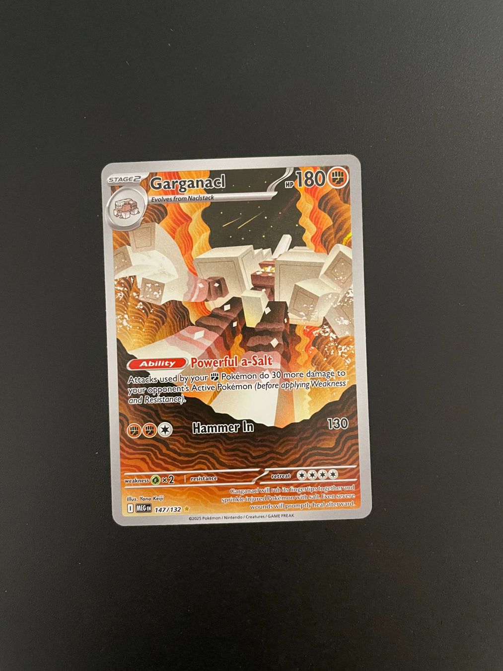 Pokémon Mega Evolution Garganacl 147/132 (Gebraucht) in Zürich für CHF ...