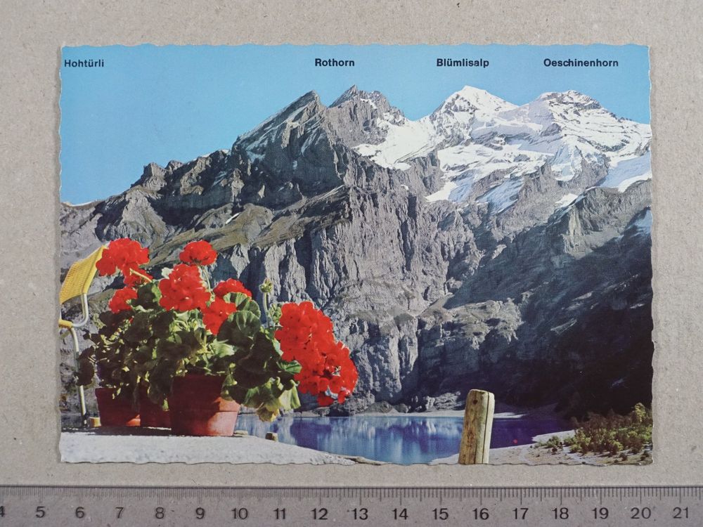 Kandersteg, Oeschinensee, 1964 (Gebraucht) in Lenzburg für CHF 2 – mit Lieferung auf Ricardo kaufen