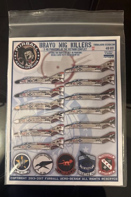 Decals Furball Bravo Mig Killers 48-011 (Gebraucht) in Pully für CHF 22 ...