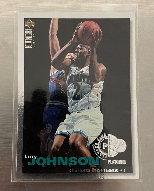NBA Larry Johnson uD Players Club Platinum Card (Neu (gemäss ...