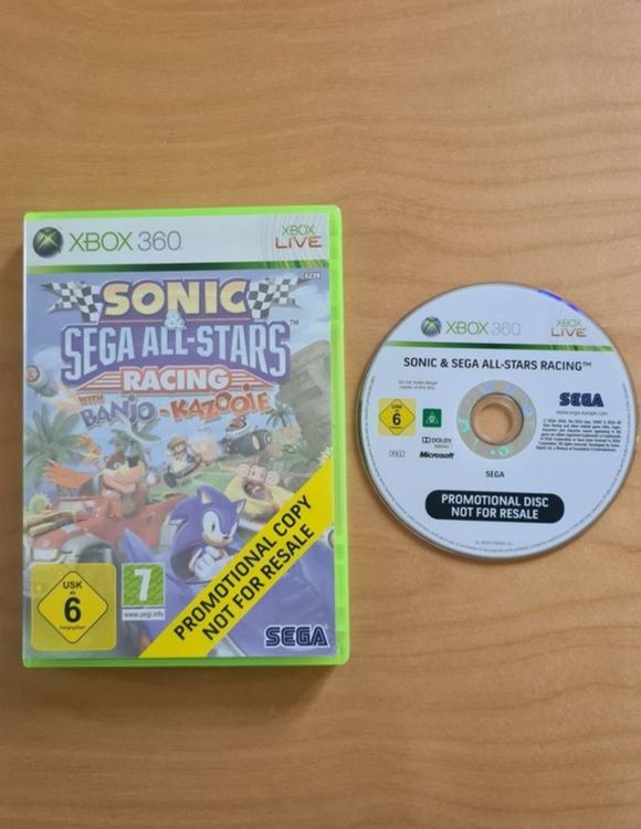 Sonic & Sega All-Stars Racing Banjo-Kazooie (Neu (gemäss Beschreibung ...