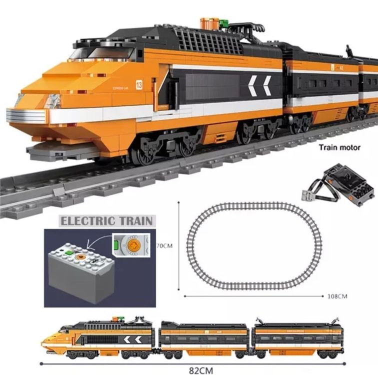 Zug 🚆 TGV für Lego - 1287 Teile (Neu und originalverpackt) in Oensingen ...