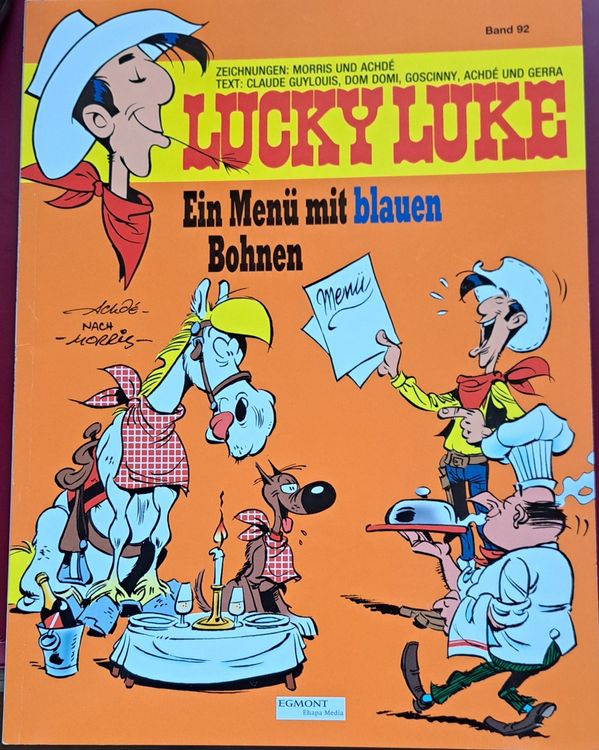 Lucky Luke - Ein Menü mit blauen Bohnen, Band 92 (Gebraucht) in Studen ...