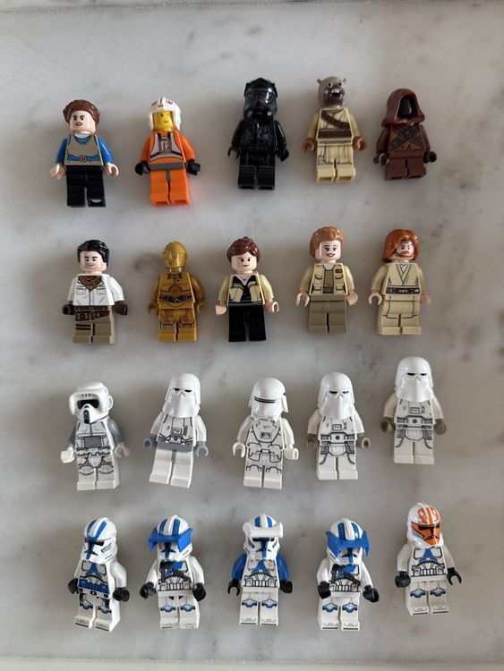 20 Lego Star Wars Figuren, gebraucht | Kaufen auf Ricardo
