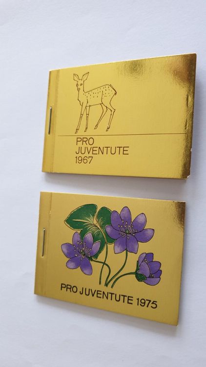 2 Markenhefte. Pro Juventute. 1967 und 1975. CHF 12.80 (Neu und originalverpackt) in Goldach für ...