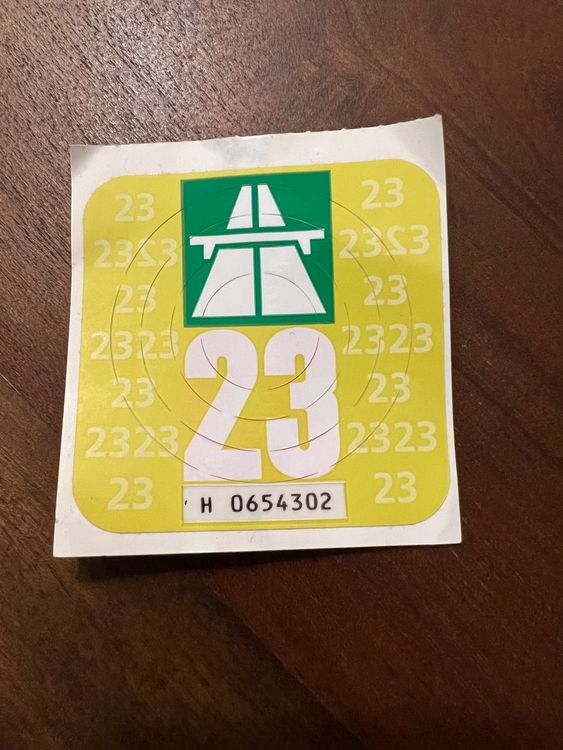 AutobahnVignette 2023 (Neu und originalverpackt) in Jona für CHF 35 – mit Lieferung auf Ricardo ...
