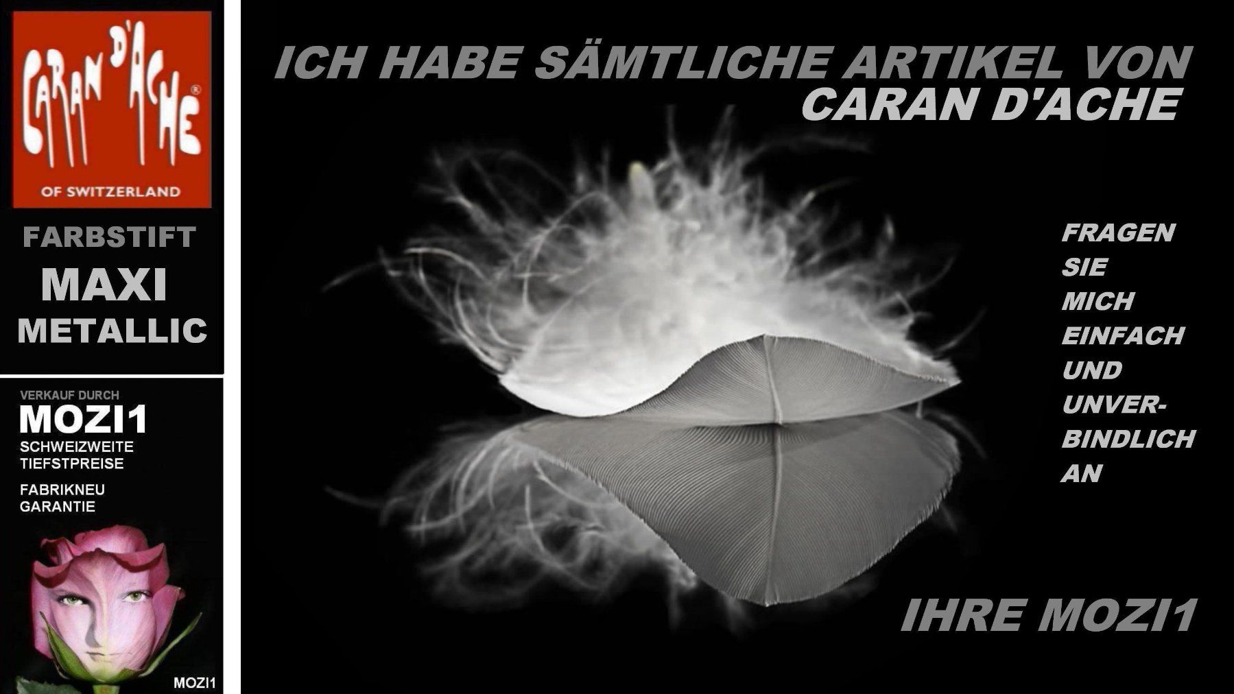 AKTION = 494.499 Caran d'Ache * Farbstift MAXI metallic GOLD (Neu und ...