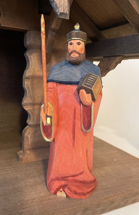Huggler König Melchior Krippenfigur | Kaufen auf Ricardo