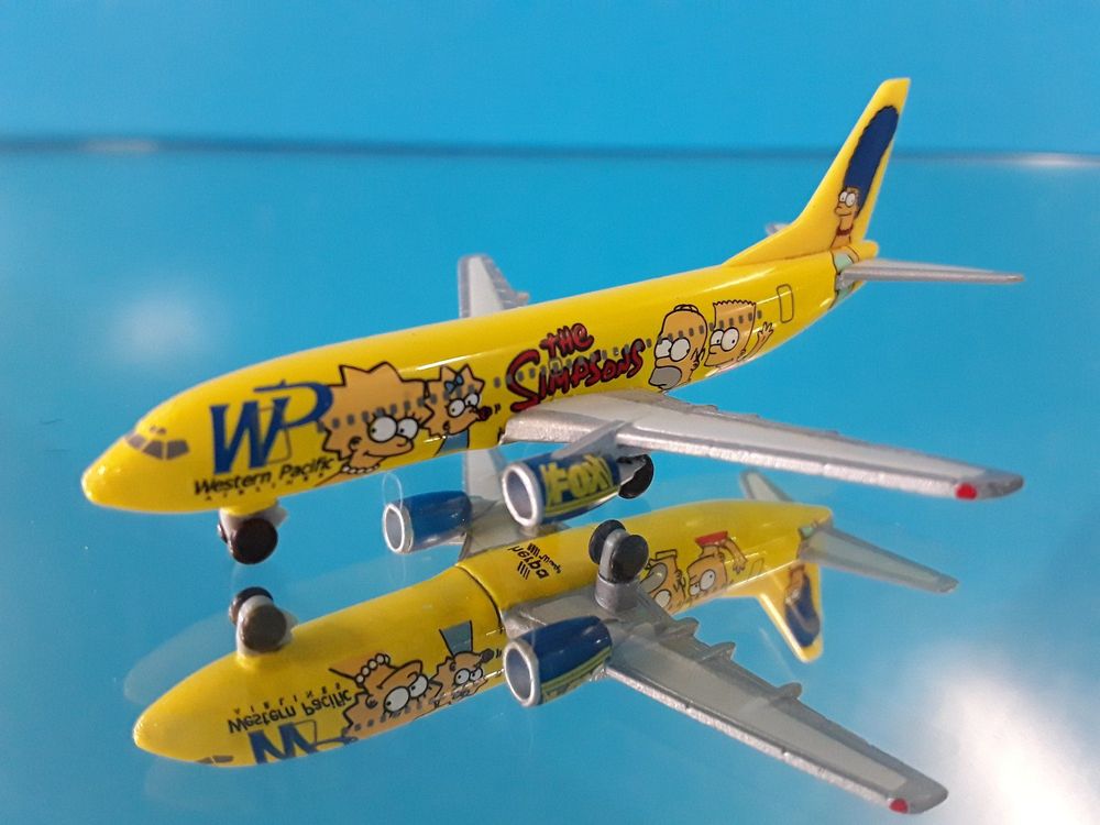 Boeing 737 _ the Simpsons _ 1:500 (Gebraucht) in Uerikon für CHF 17 ...