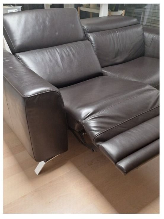 NATUZZI 2er Sofa LUCA, Leder, elektr. Relax Funktion | Kaufen auf Ricardo