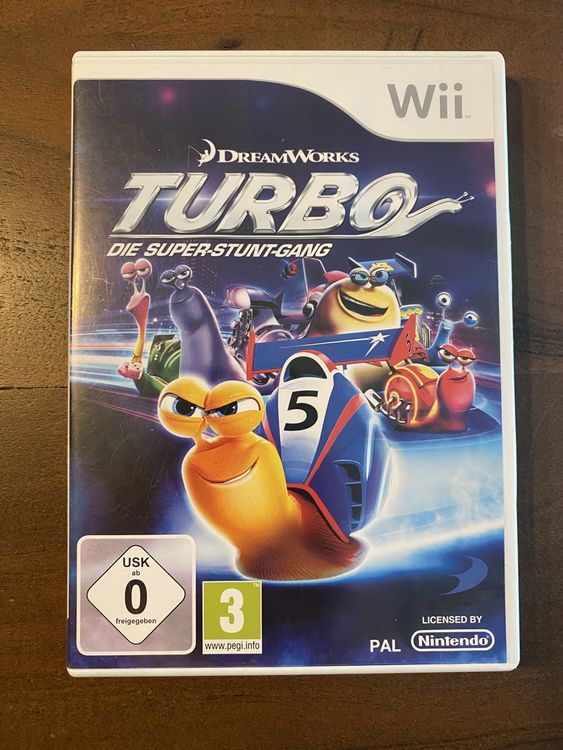 DreamWorks Turbo - Die Super-Stunt-Gang - für Nintendo Wii (Gebraucht ...
