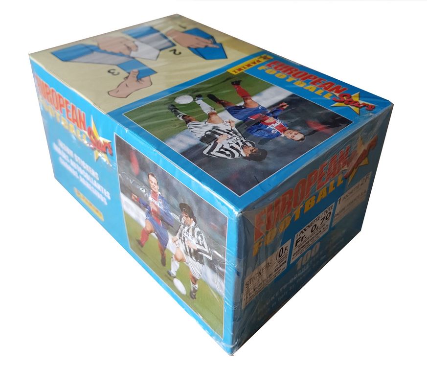 Panini European Football Stars Display Box (Neu und originalverpackt ...