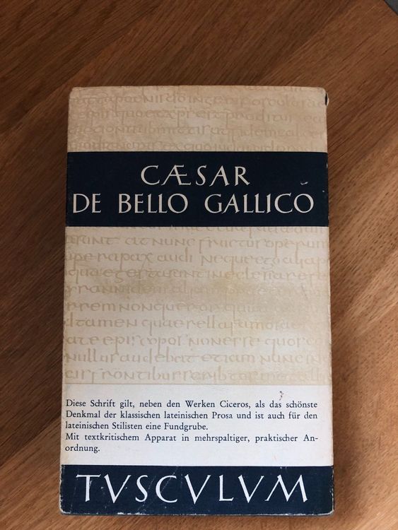 Caesar Gallischer Krieg Tusculum (Gebraucht) in Aesch BL für CHF 10 ...