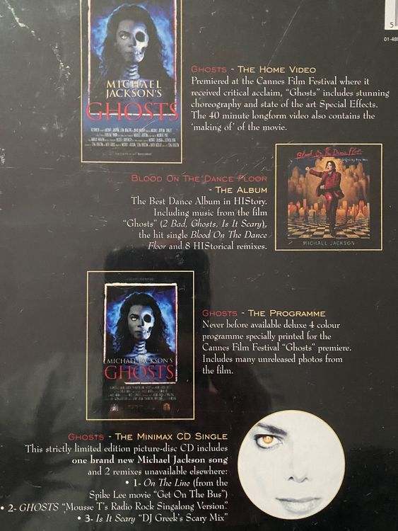 Michael Jackson Ghosts Deluxe Collector Box Set limitiert (Neu und ...