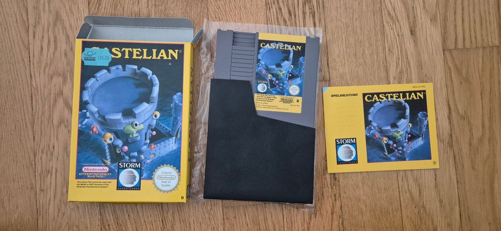 Castelian - Nintendo NES - Top Zustand - Mit OVP! (Gebraucht) in ...