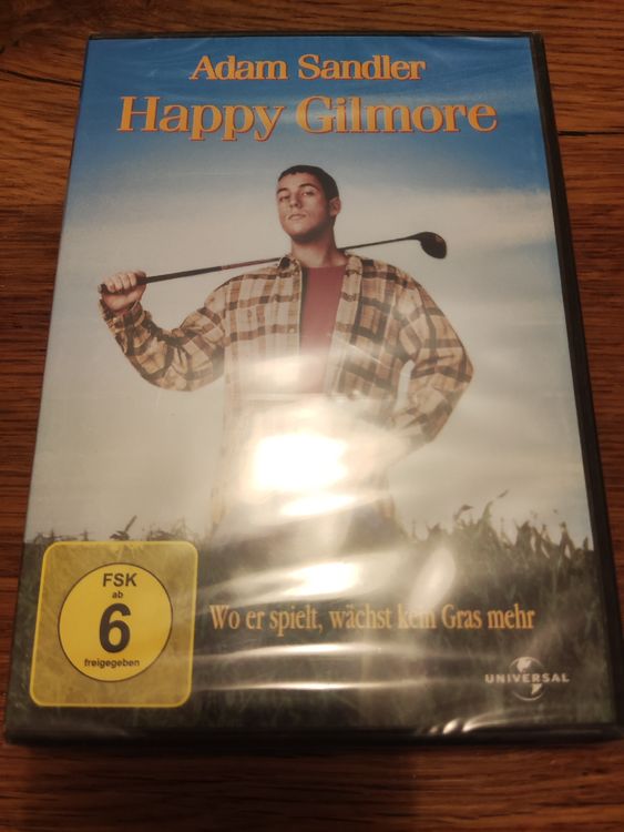 Happy Gilmore - Adam Sandler - Kultfilm (DVD) NEU und OVP (Neu und ...