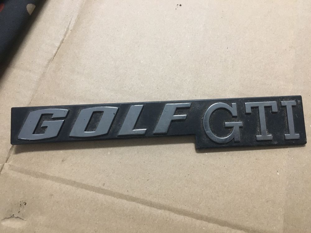 VW Golf GTI - logo (Gebraucht) in Piandera Paese für CHF 10 – mit ...