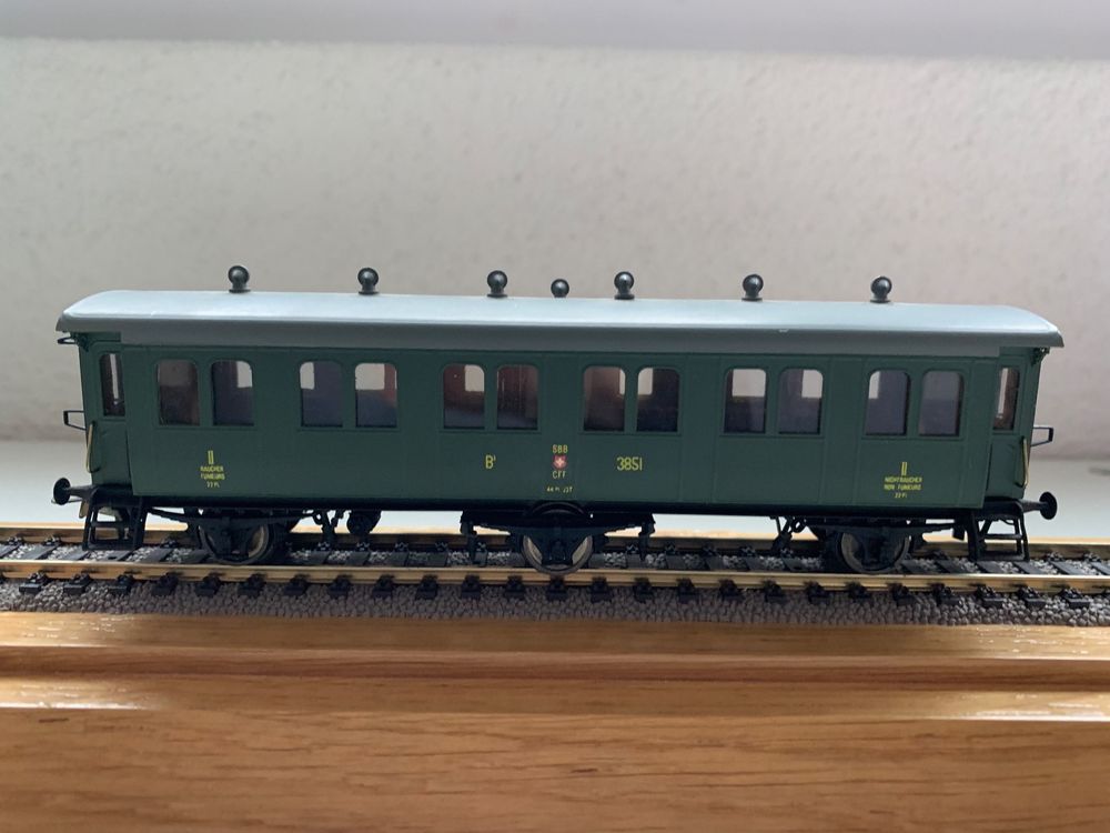 FULGUREX-Set 2028 mit 4 SBB-3-Achser-Schnellzugwagen | Kaufen auf Ricardo