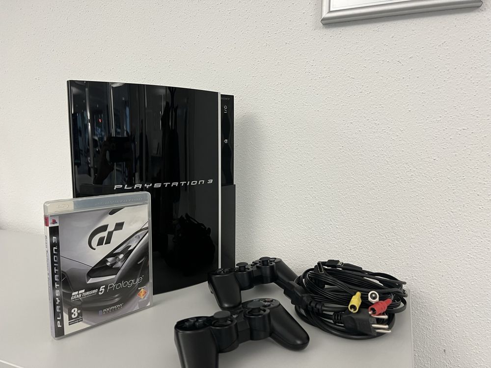 Sony Playstation 3 PS3 CECHL04 Konsole schwarz (Gebraucht) in Schlieren ...