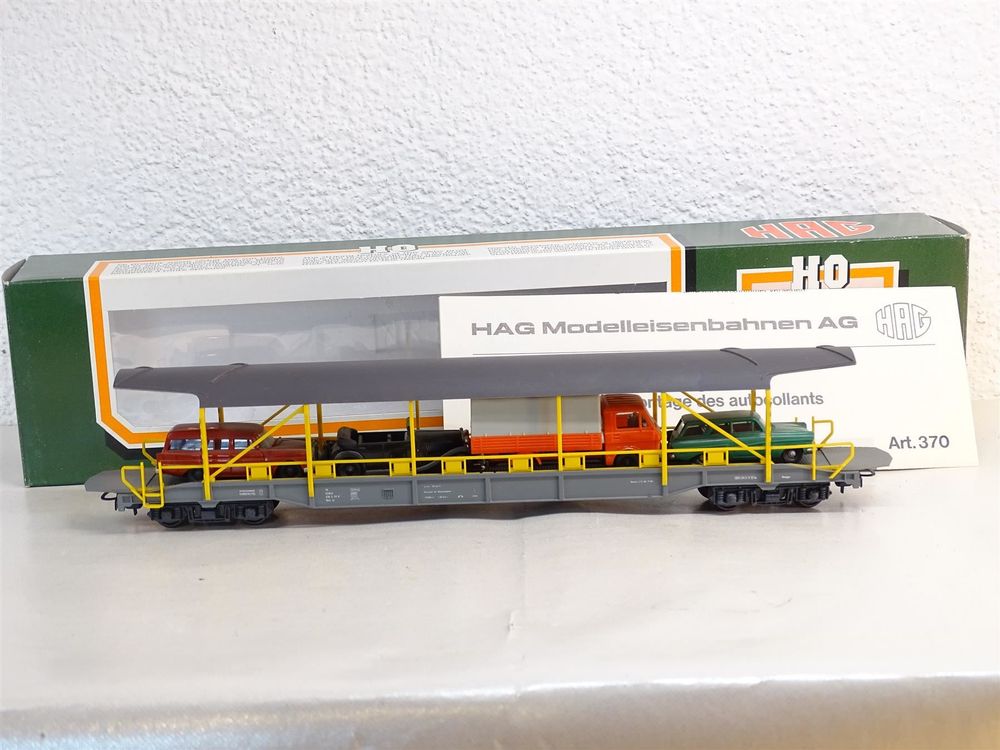 Hag 371 BLS Verladewagen, H0,GS,DC,OVP/2 | Acheter sur Ricardo