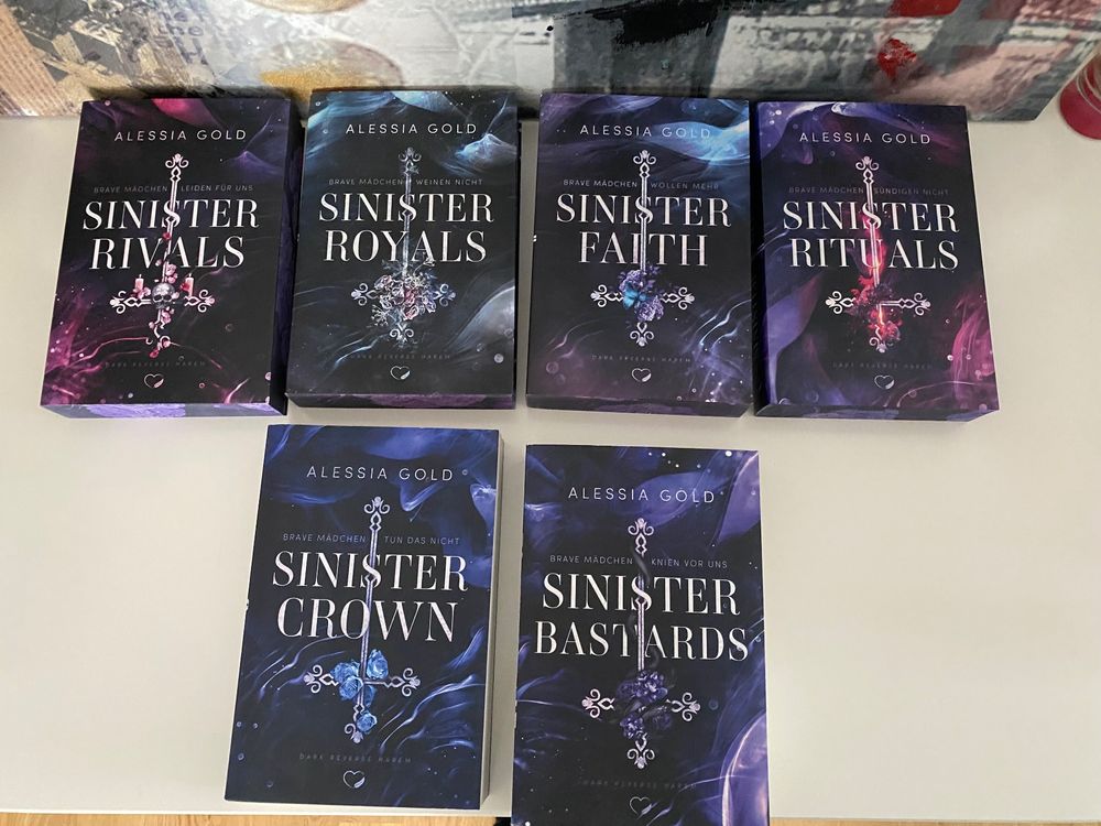 Alessia Gold - Sinister Reihe 6 Bücher - Top Zustand! (Neu (gemäss ...