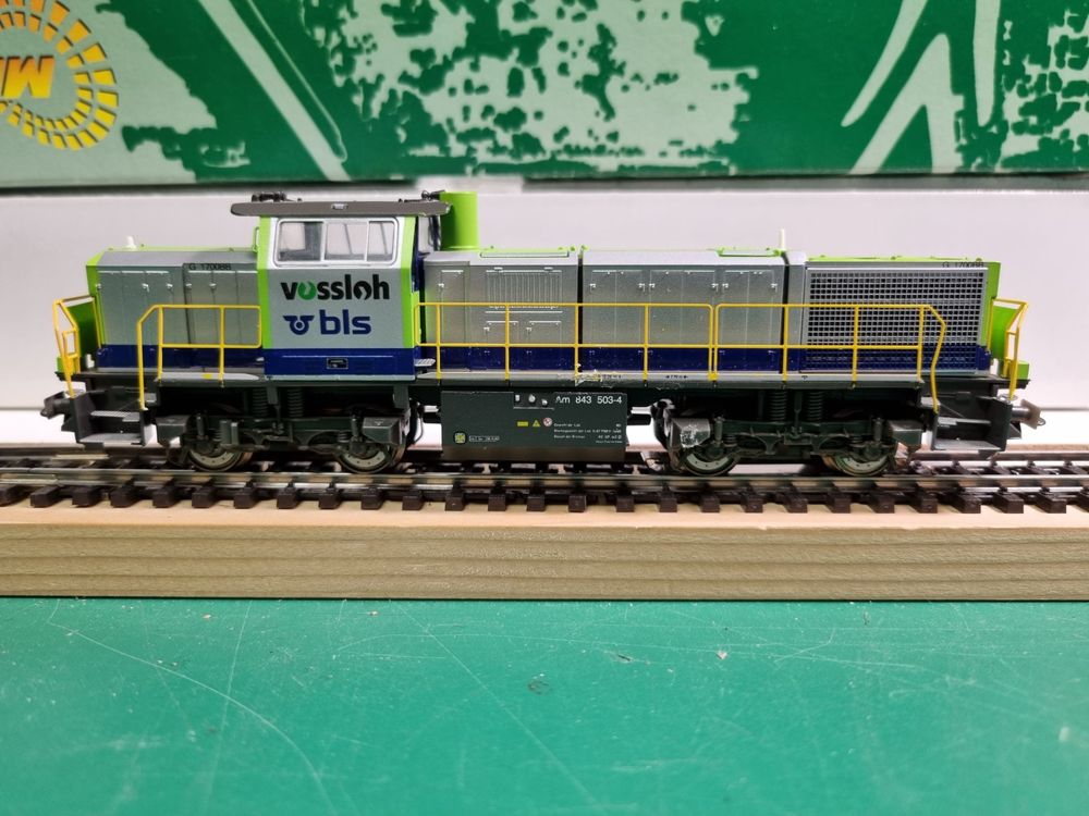 Mehano 503-4 AC digital sound AM 843 Cargo BLS (Neuf (Voir description ...