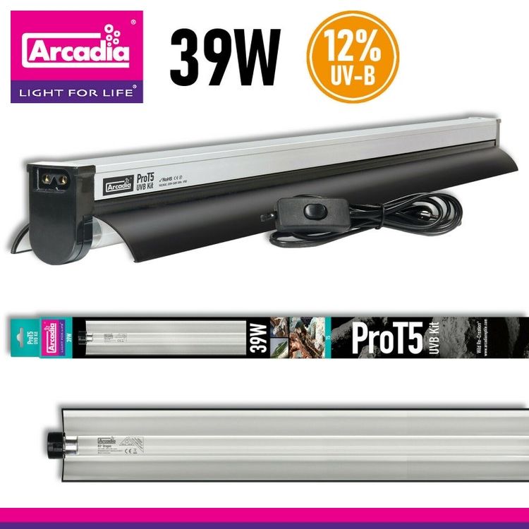 arcadia pro t5 uvb kit 39w (Neuf (Voir description)) à Monthey pour CHF 30 – avec livraison ...