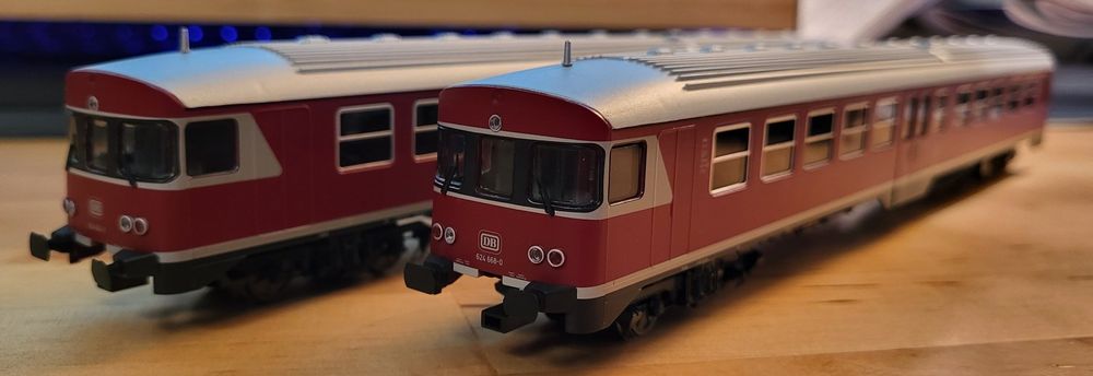 Bemo H0 1620 810 DB Dieseltriebwagen BR 624 Digital Sound (Neu (gemäss ...