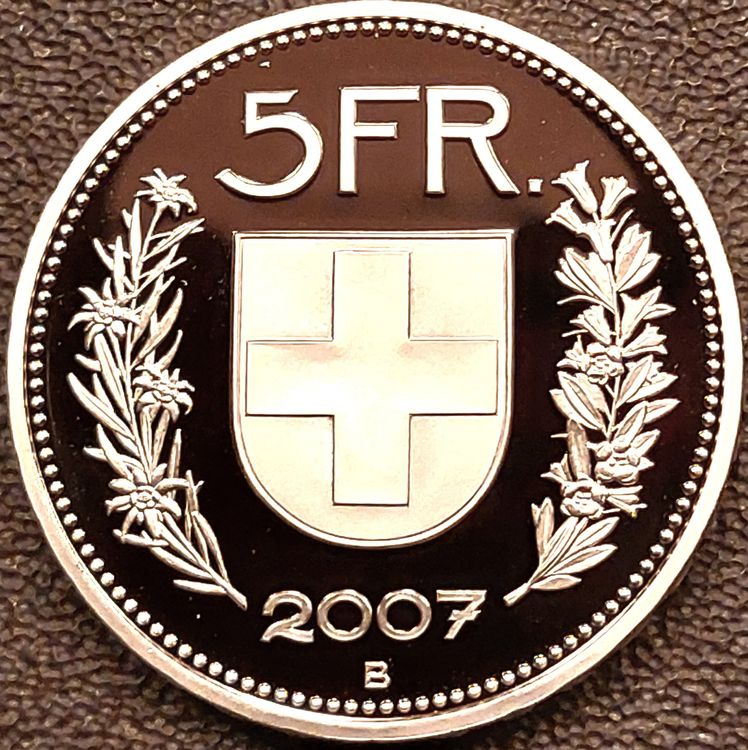 5 Franken 2007 pp | Kaufen auf Ricardo