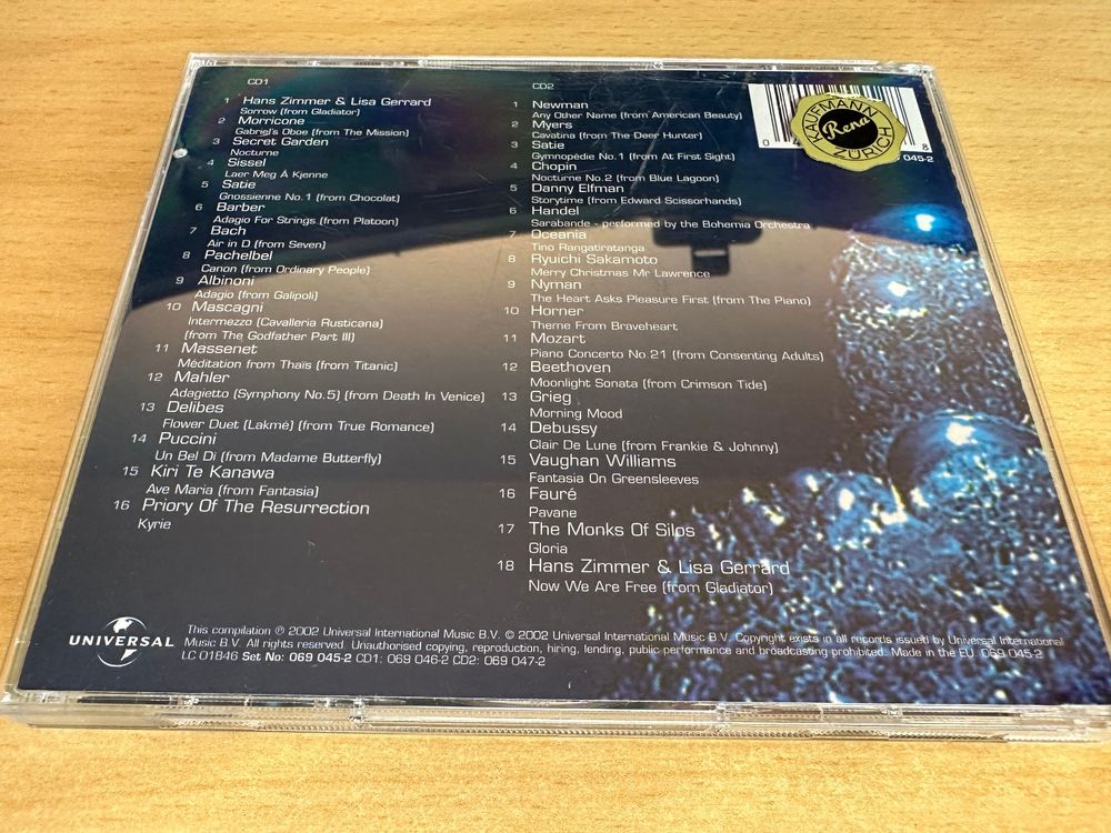 Various – The Very Best Of Chilled Classics - 2 CD (Gebraucht) in Rikon im Tösstal für CHF 9.5 ...