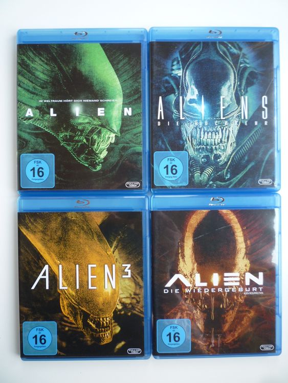 Alien 1 - 4 Klassiker 1979 - 1997 / H. R. Giger | Kaufen auf Ricardo