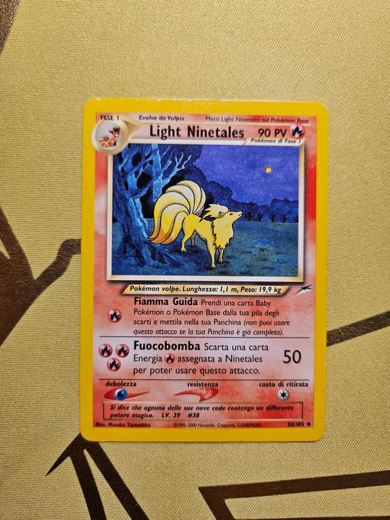 Neo Destiny - Light Ninetales (Gebraucht) in Bellinzona für CHF 2 – mit ...