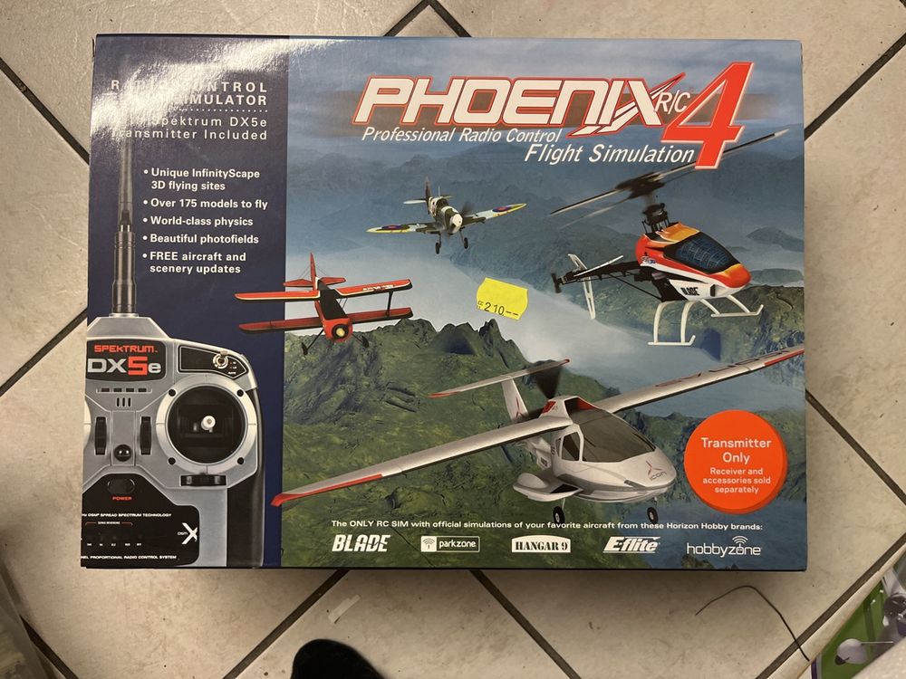 Phoenix RC4 Flugsimulator mit Spektrum DX5 Fernsteuerung neu (Neu und ...