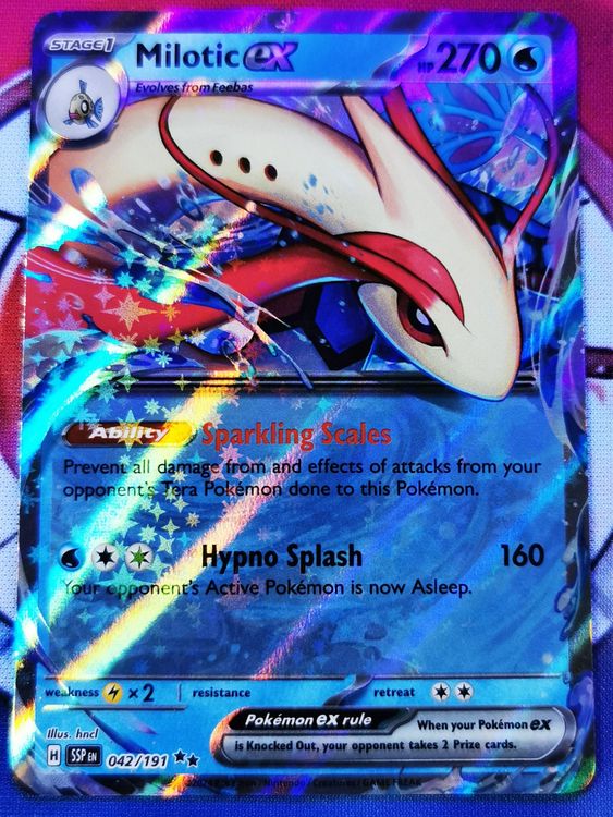 Pokémon Milotic ex 042/191 Surging Sparks EN (Neu (gemäss Beschreibung ...