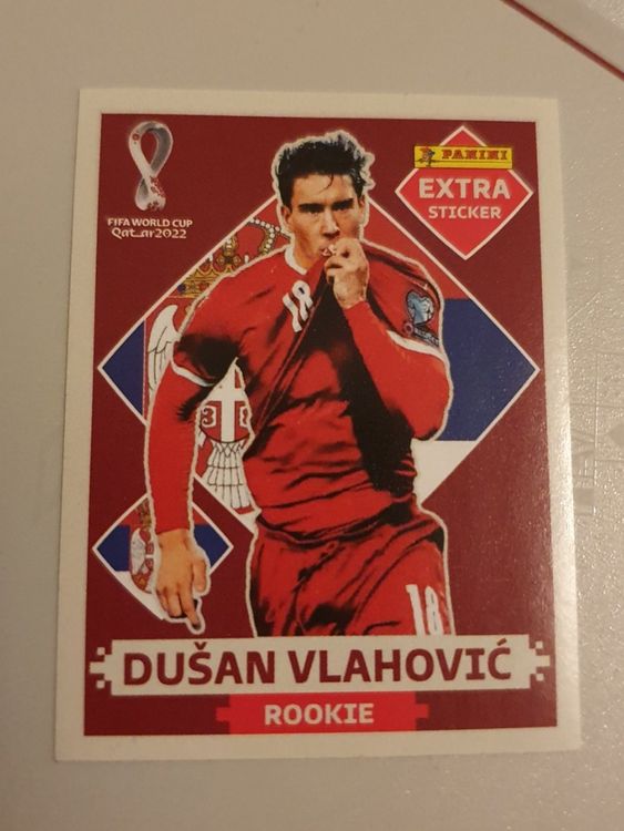 Panini wm 2022 - Extra sticker Dusan Vlahovic | Kaufen auf Ricardo