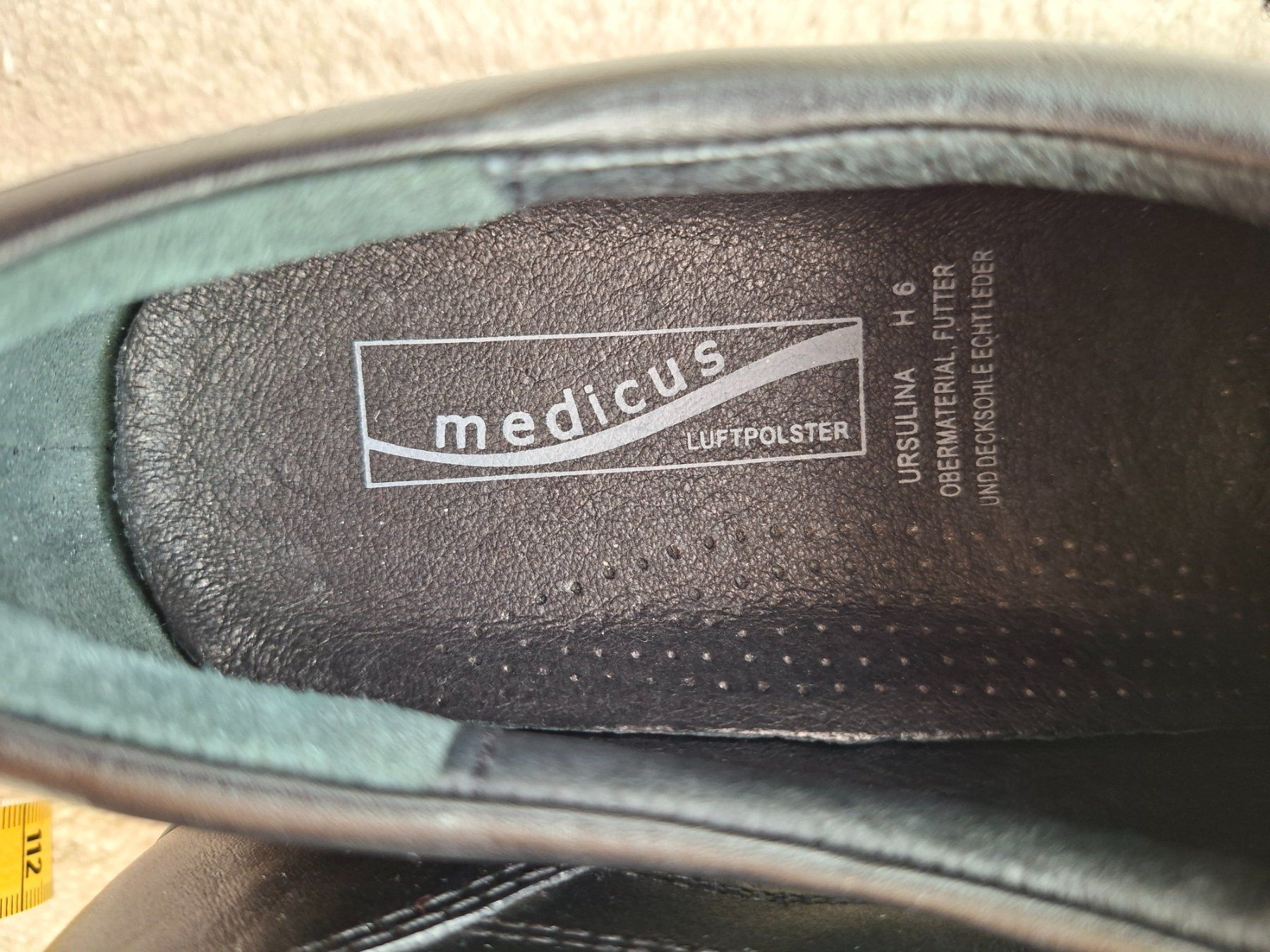 Schwarze Leder Schuhe der Marke Medicus, Grösse 39 neuwertig (Neu ...