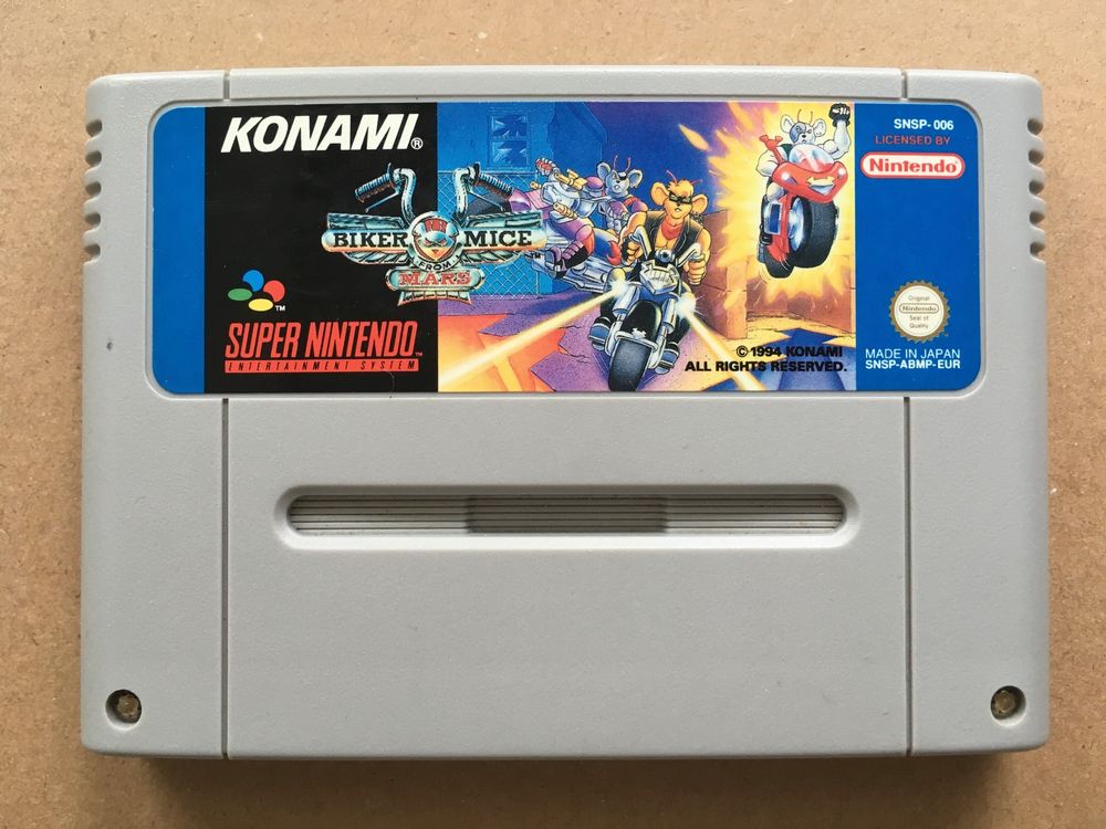 Biker Mice from Mars für Nintendo SNES (Gebraucht) in St.Gallen für CHF ...