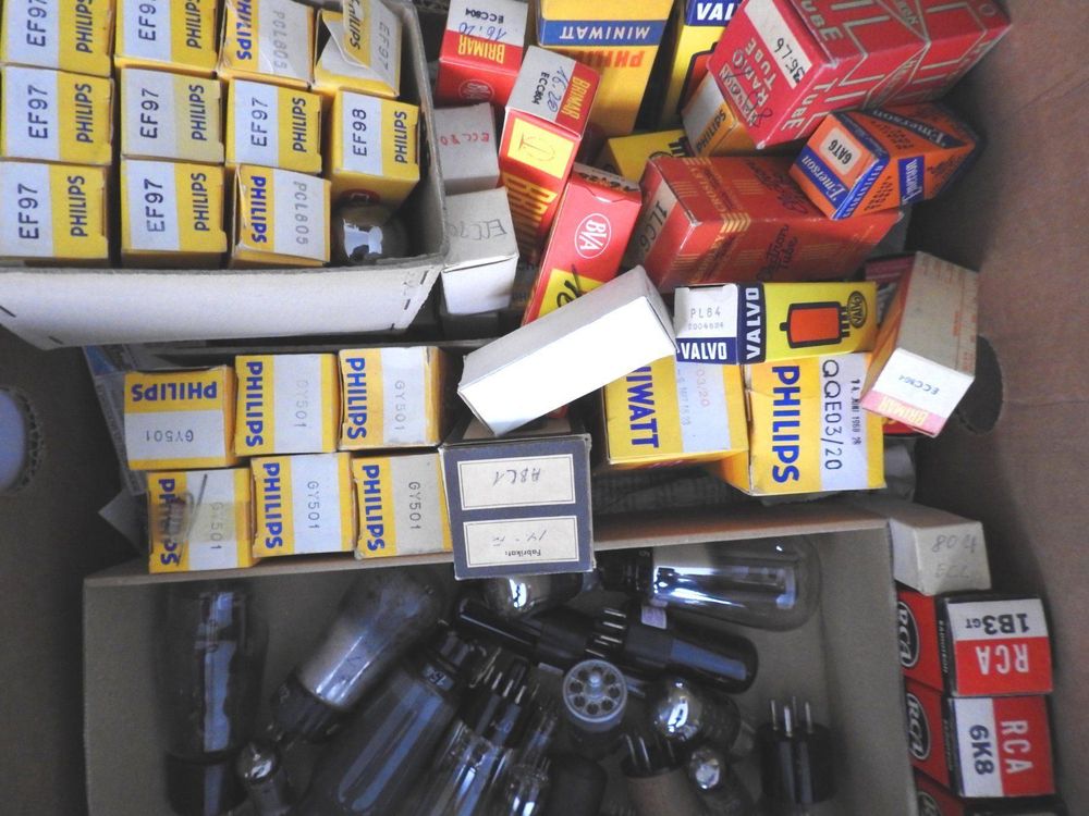 riesiges Röhren LOT Radioröhren | Kaufen auf Ricardo