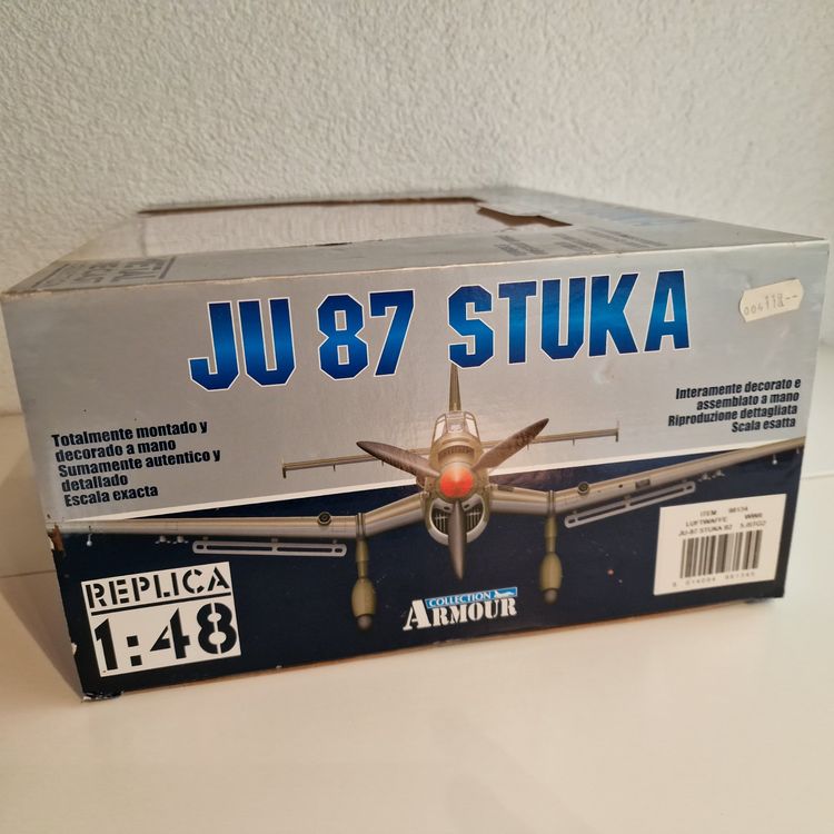Franklin Mint ARMOUR 1/48 JU-87 Stuka 82 Luftwaffe (Neu (gemäss ...