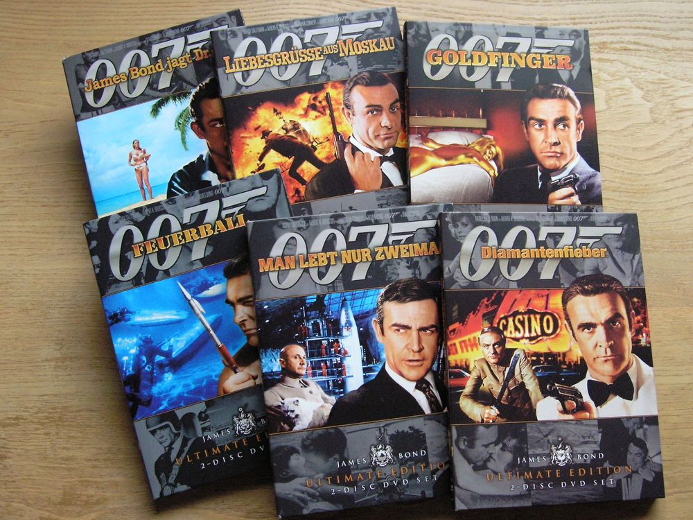 JAMES BOND 007 SEAN CONNERY 2 DVD ULTIMATE EDITION | Kaufen auf Ricardo