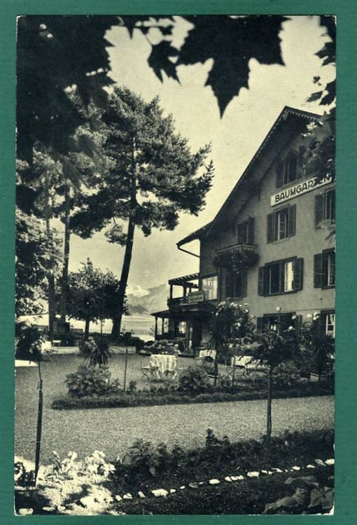 Aeschi-Spiez, Hotel Baumgarten, 1974 (Gebraucht) in Sargans für CHF 1 – mit Lieferung auf ...
