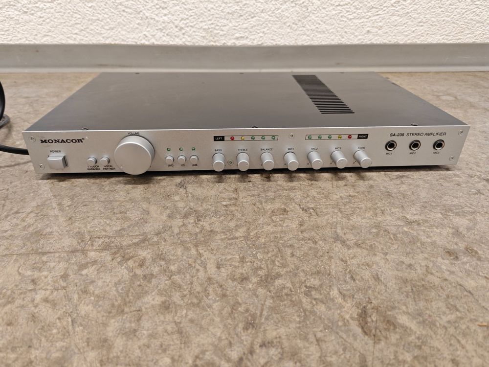Monacor SA 230 Stereo Amplifier Verstärker (Gebraucht) in Toffen für ...