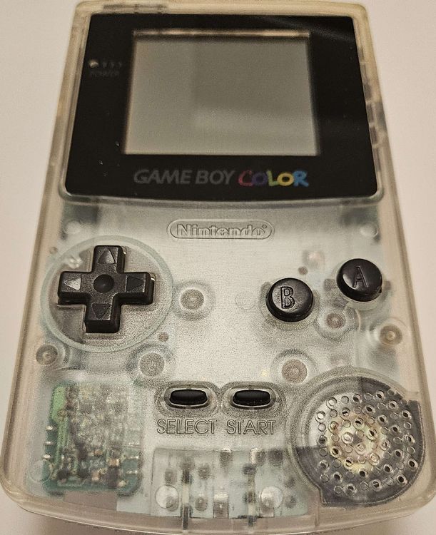 Vintage Clear Game Boy Color Console (Gebraucht) in Oberägeri für CHF ...