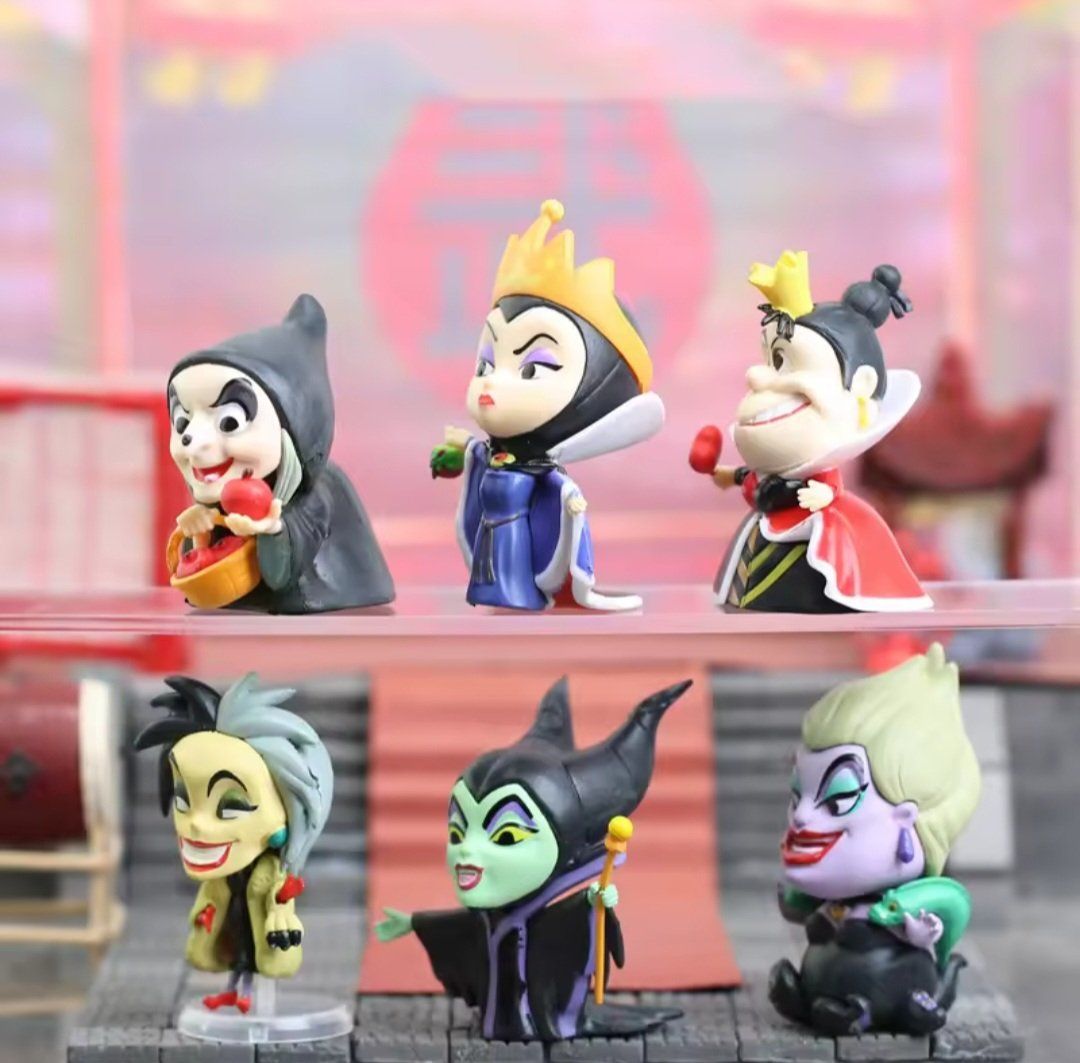 6x Figurines reine maléfique Collection modèle disney (Neuf avec ...