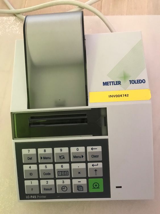 Mettler Toledo LC P45 Printer (Gebraucht) in Rheinfelden für CHF 150 – mit Lieferung auf Ricardo ...