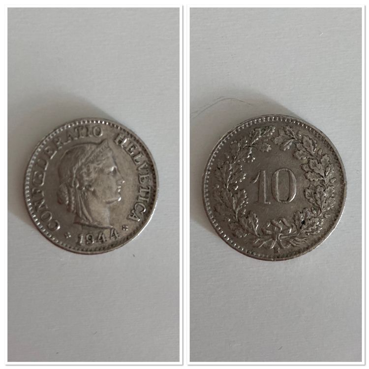 10 Rappen 1944 | Kaufen auf Ricardo